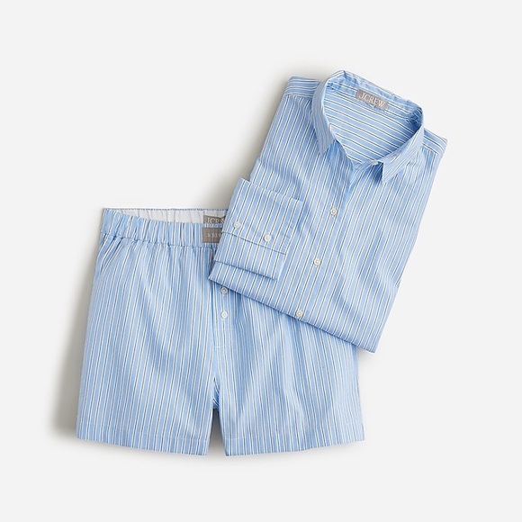 J. Crew | Intimates & Sleepwear | J Crew Longsleeve Cotton Poplin In ...